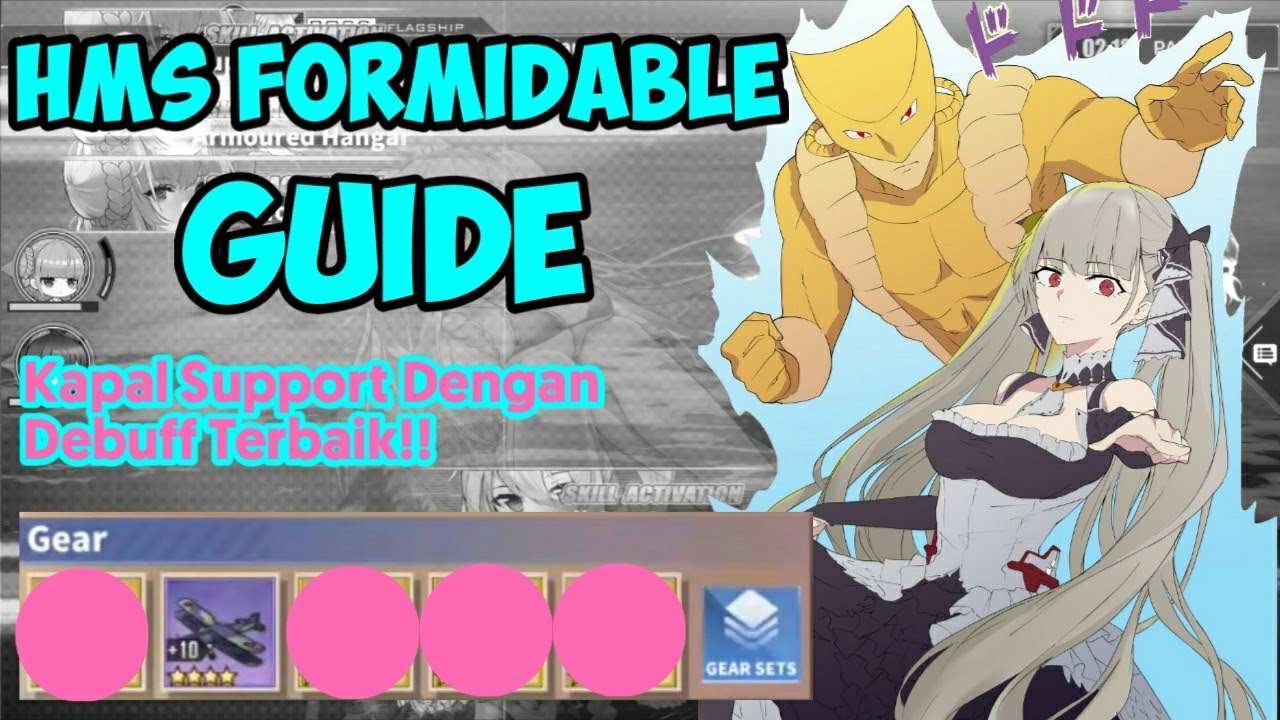 HMS Formidable, Kapal Support yang Punya Skill Debuff Paling Bagus ...