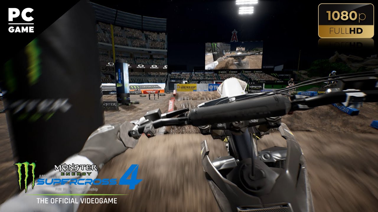 (PC) Supercross Realistic Onboard | Supercross 4 Ultra High Graphics ...