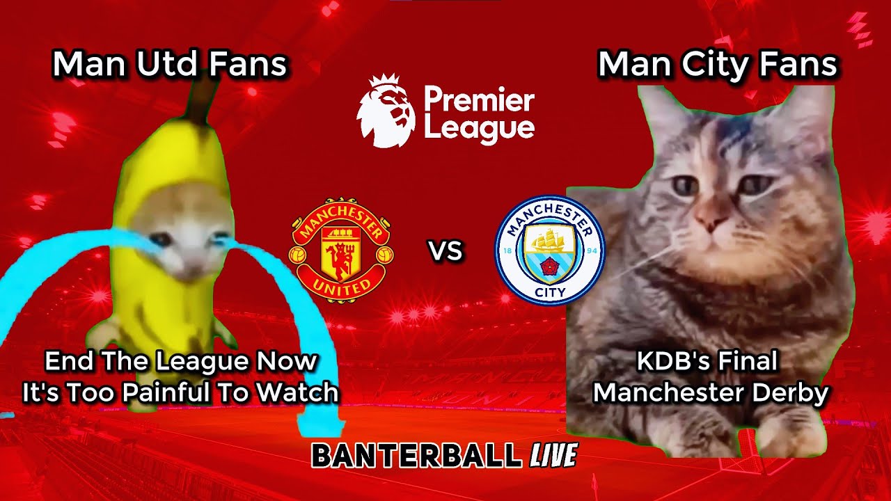 MAN UTD 0 - 0 MAN CITY | Cat Memes HIGHLIGHTS | Premier League 2024/25 ...