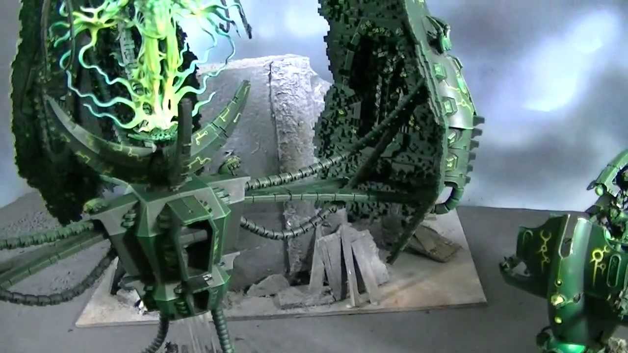 Necron Tesseract Vault and Arc specialty models- Blue Table Painting ...