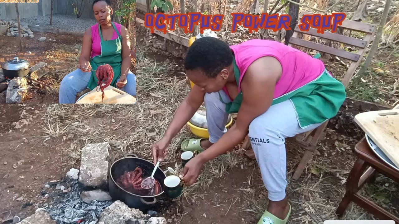 The amazing health benefits of octopus soup/ soup ya pweza 🐙🐙 - YouTube
