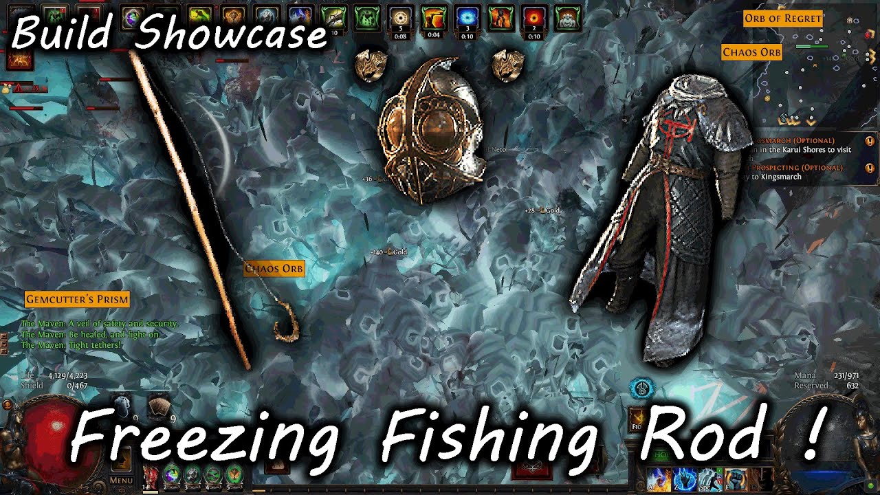 POE 3.26: The Warden Freezing Rod of E X P L O S I O N S (Herald of ...