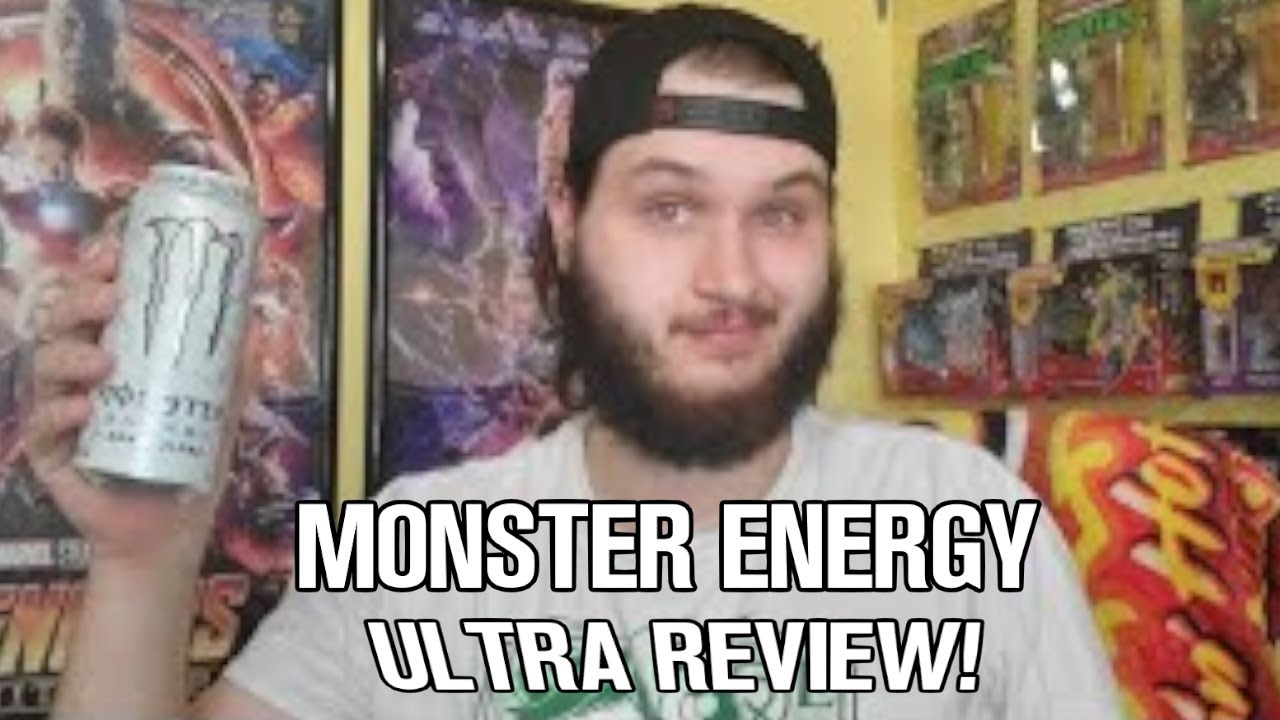 Monster Energy: Ultra White Energy Drink Review! - YouTube