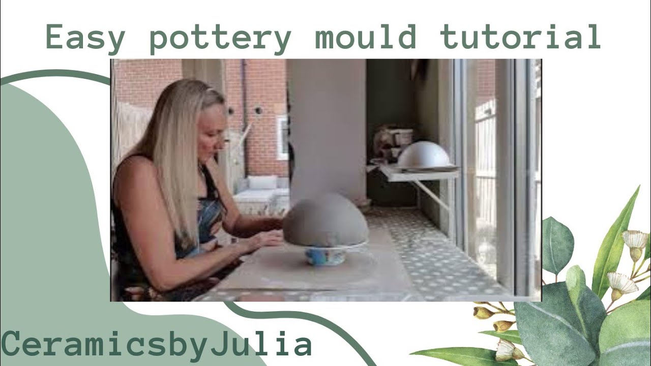 Pottery at home! Easy tutorial for making pottery moulds, no pottery ...