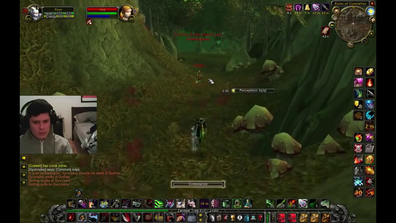 WoW vanilla Nostalrius PVP -How to correctly run away with a 60% mount ...