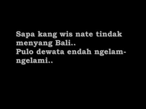 Koes Plus - Bali (Lirik)