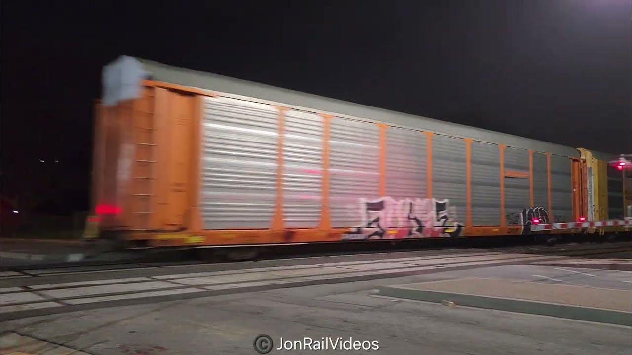 2/14/24 Pre: WB UP Autorack rolls through Mission Mill Rd - YouTube