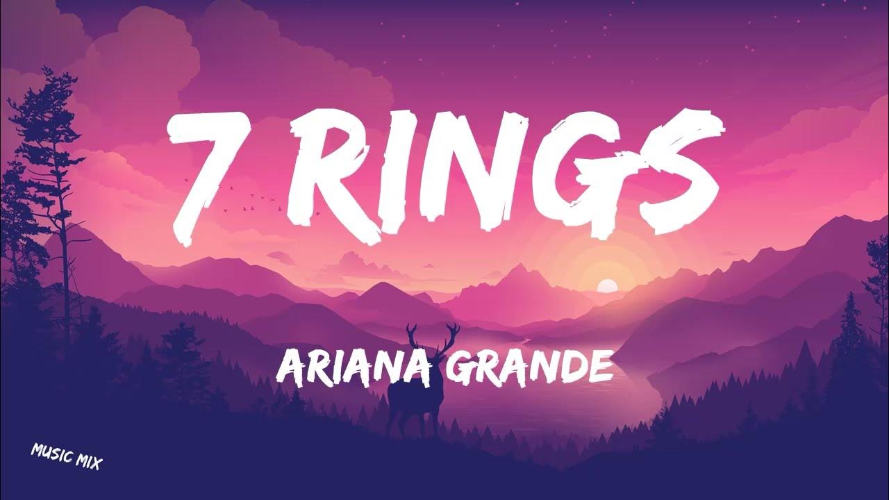 7 Rings - Ariana Grande (Lyrics) 🎵 - YouTube