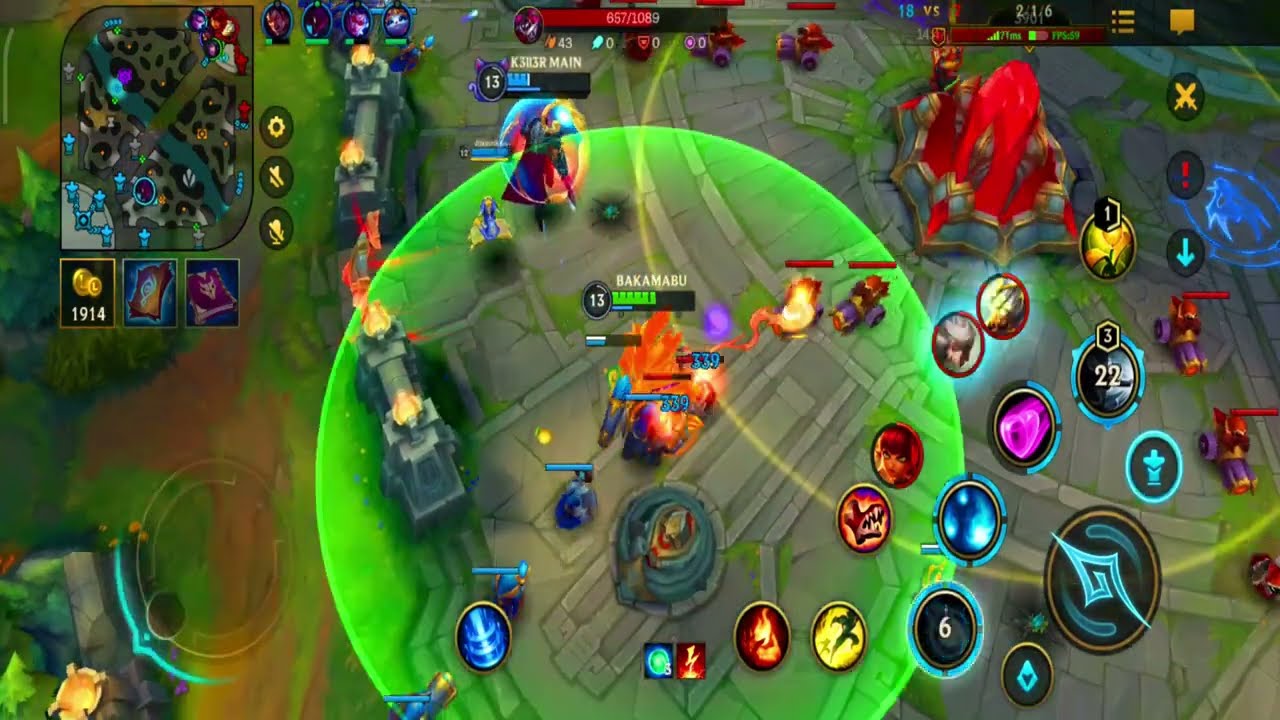 Wild Rift Season 8 Normal Game Test Game - YouTube