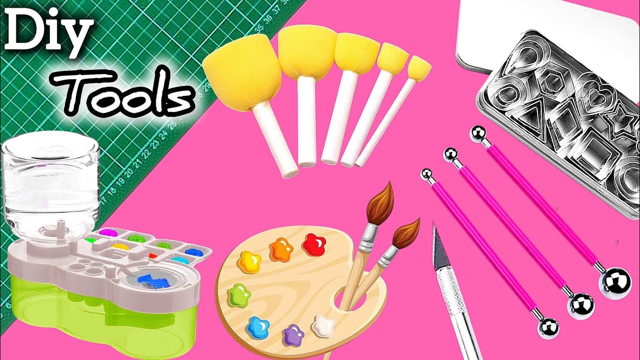 I made 5 essential art and craft tools | part-1 | - YouTube