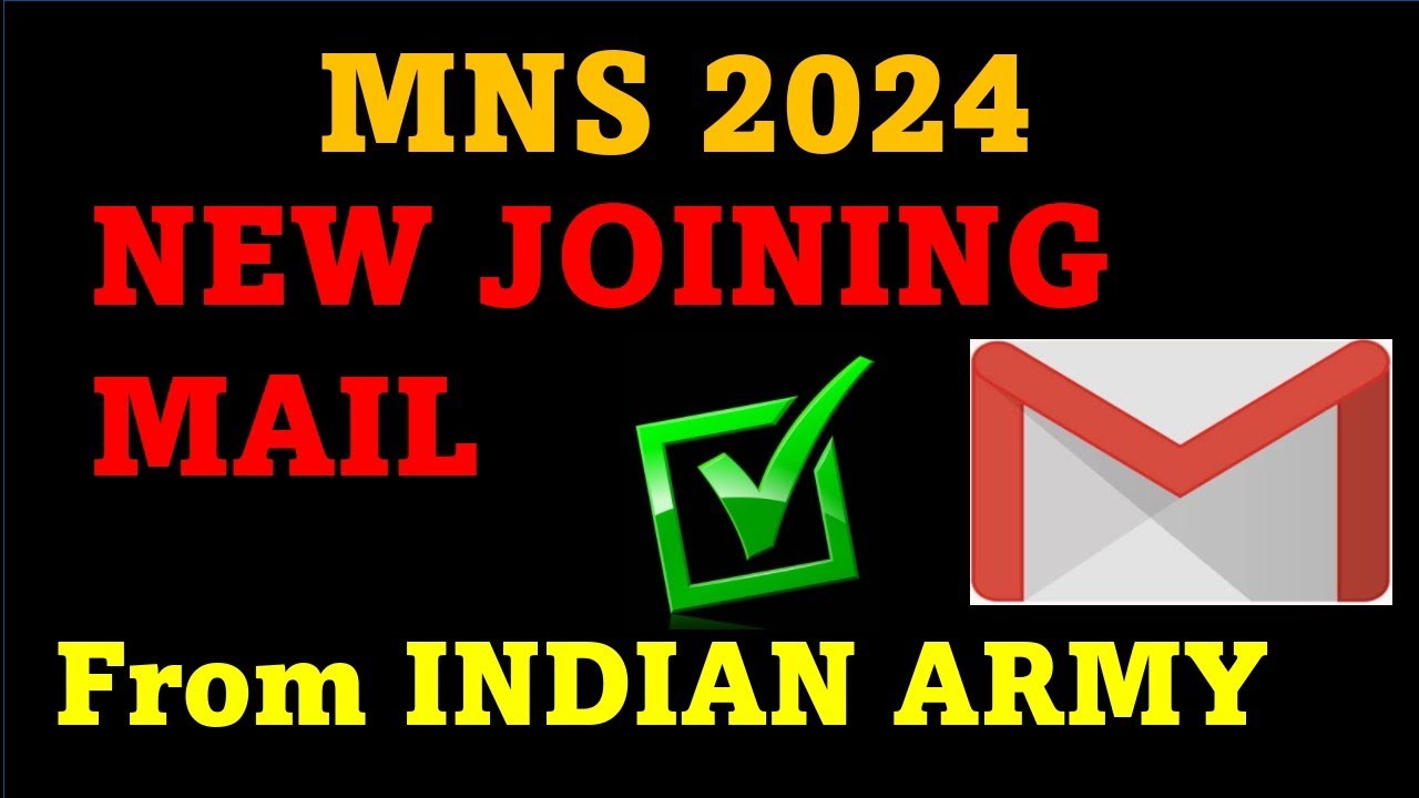 joining mail from mns | joining mail of mns 2024|mns 2024 latest update ...