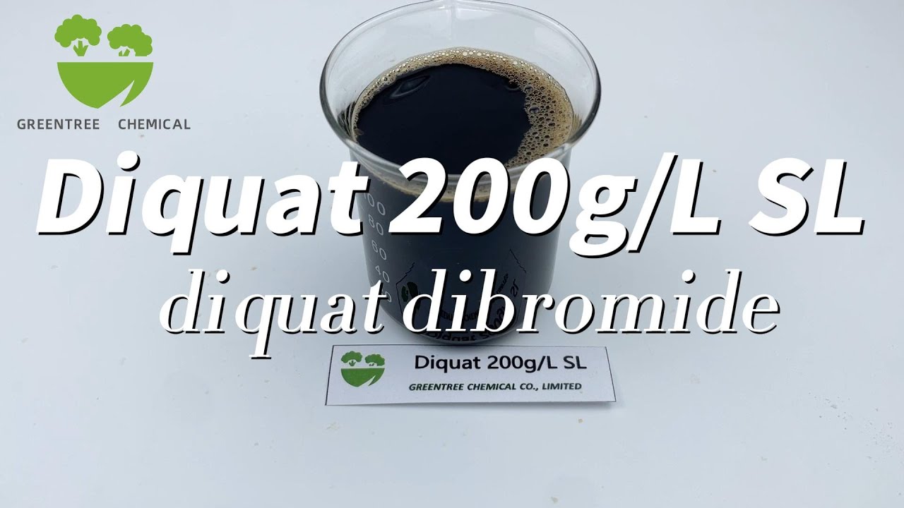 Diquat 200g/L SL diquat dibromide CAS 85-00-7 Diquat (bromide) - YouTube