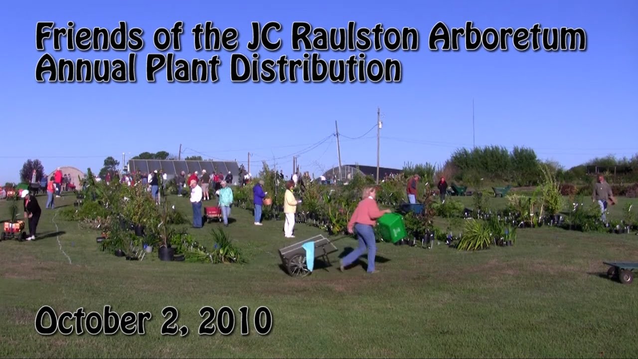 The JC Raulston Arboretum's Annual Plant Distribution 2010 - YouTube