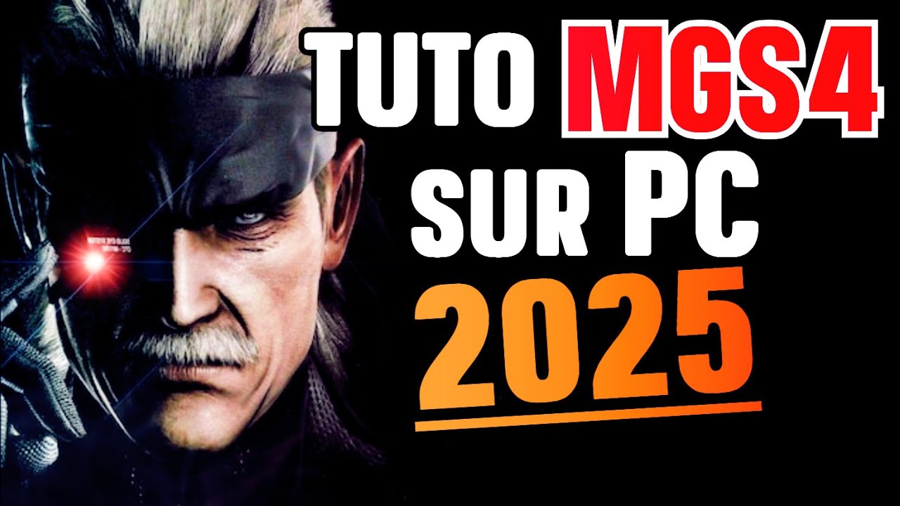 [FR] Comment JOUER à MGS4 sur PC (Guide RPCS3 en 2025) - YouTube