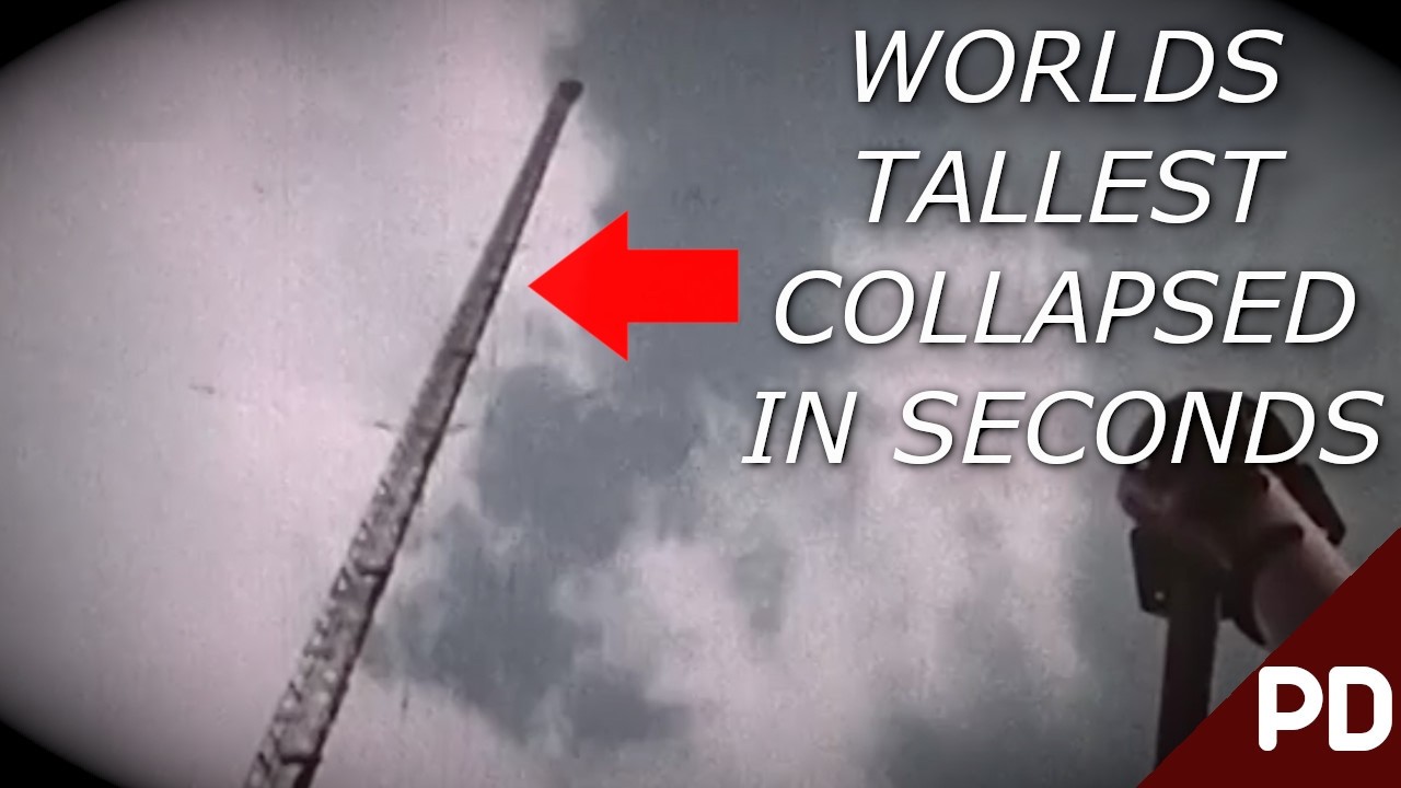 One of The Worlds Tallest Structures Collapsed In Seconds: The Warsaw ...