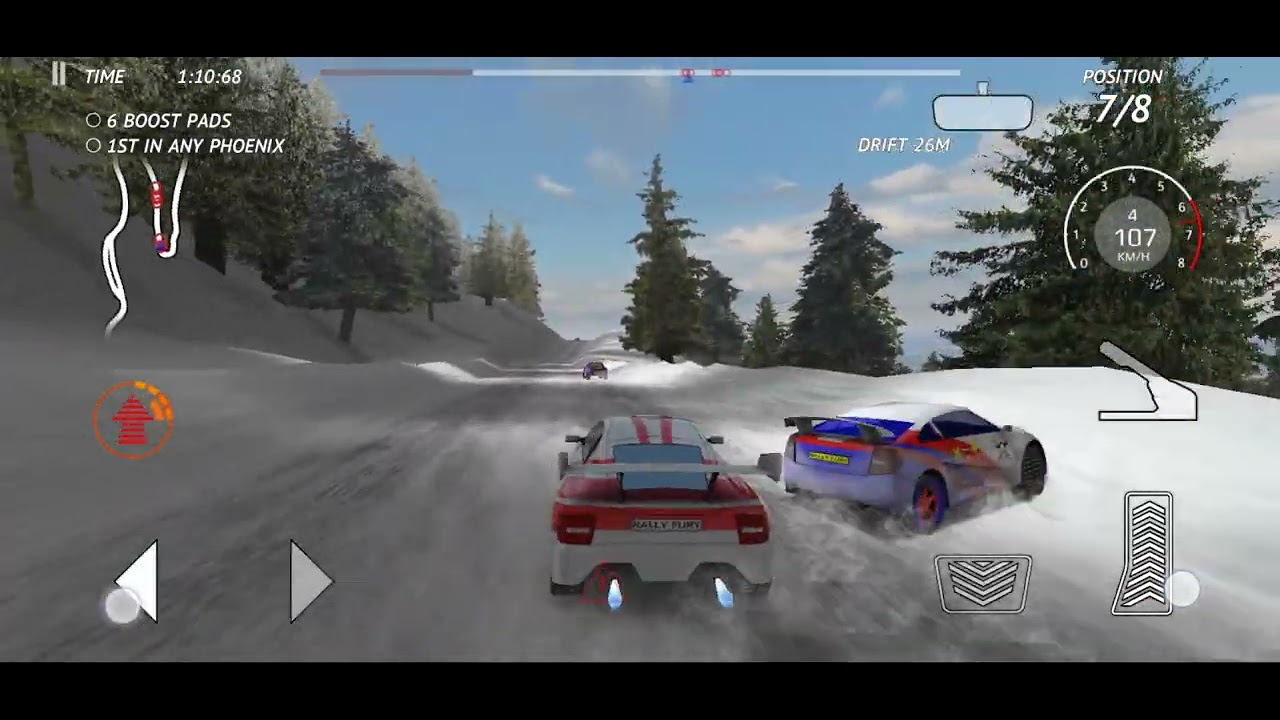 Sexy Super Sports Car On Snow Racing Track 4 🤩 Extreme Racing Series 🤣 ...