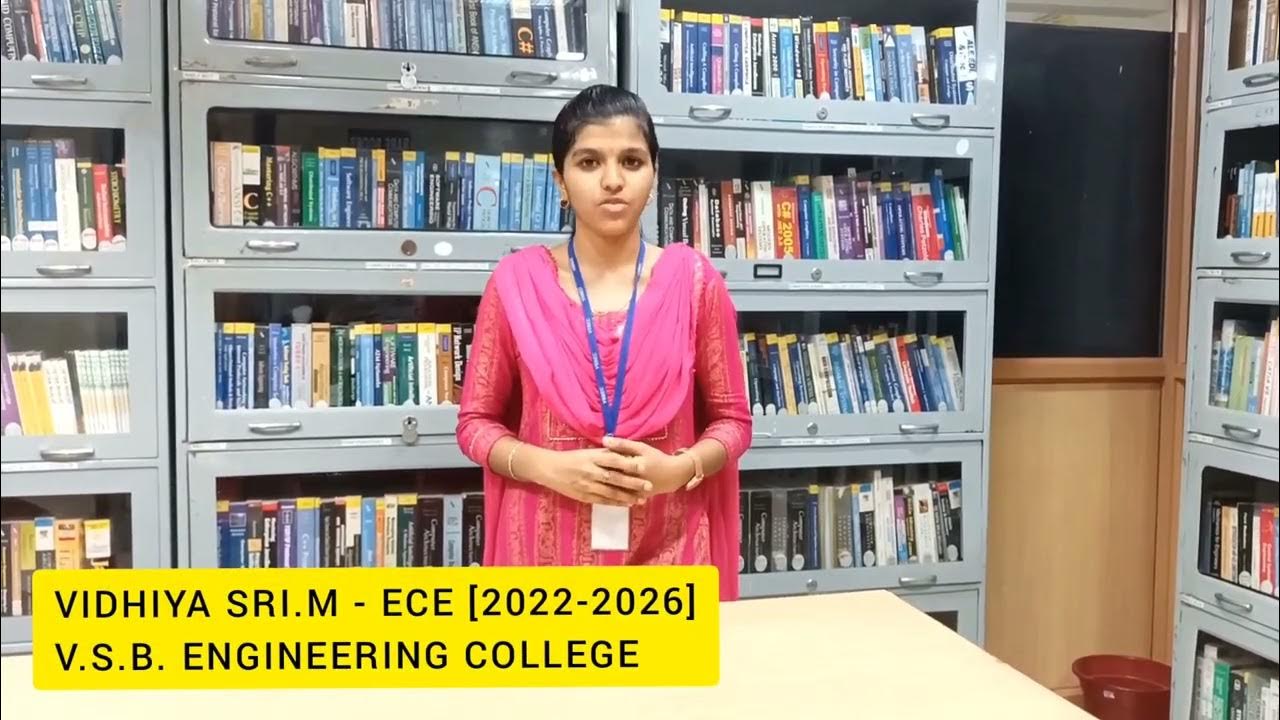 Credentials of VSB Engineering College - YouTube