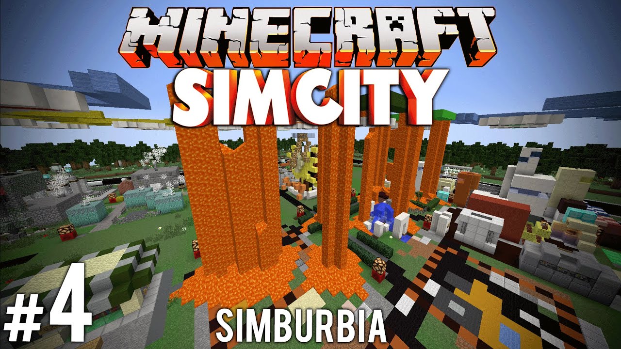 Minecraft SimCity - Simburbia - GRIEFERS! #4 - YouTube