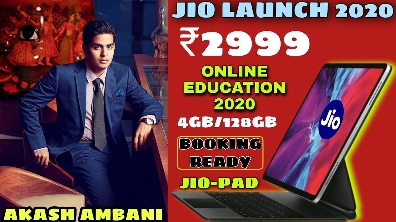 Jio-pad 1 The cheapest Tablet by Jio Launch in india || Jiopad kaise ...