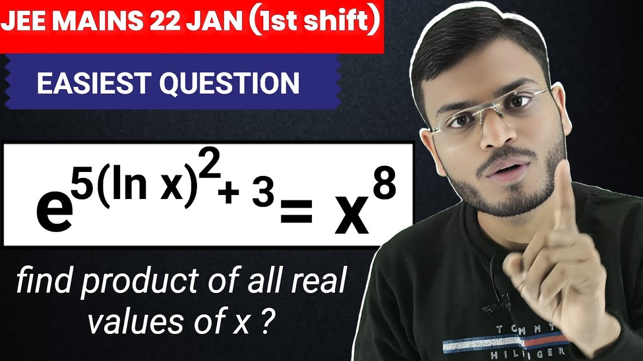 Easiest Question Asked In JEE MAINS 22 JAN 1st Shift jee easiest-question-asked-in-jee-mains-22-jan-1st-shift-jee