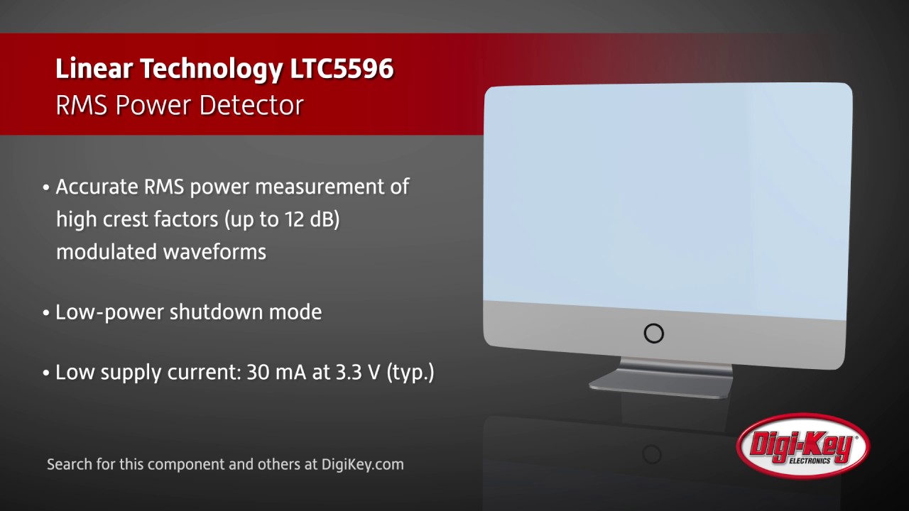 Linear Technology LTC5596 | Digi-Key Daily - YouTube