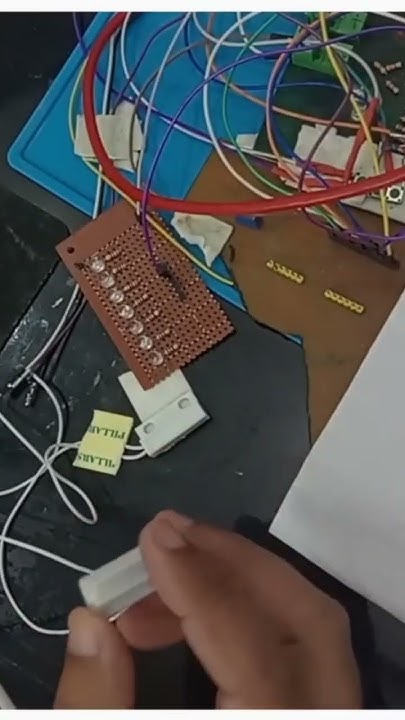 Using reed switch to detect opening and closing of a door. #pic16f877a #electronic #coding #diy ...