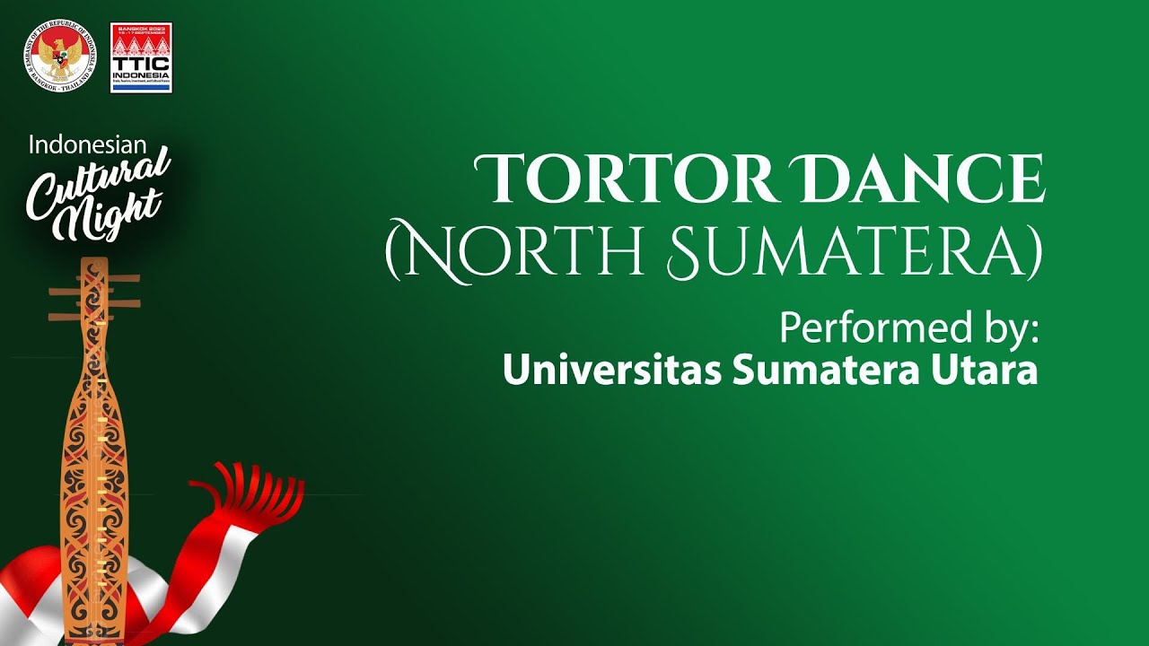 Indonesian Cultural Night - Tortor Dance by USU - YouTube