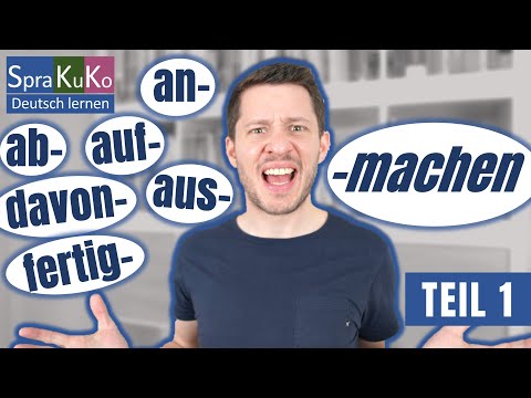 Verben mit machen - Teil 1