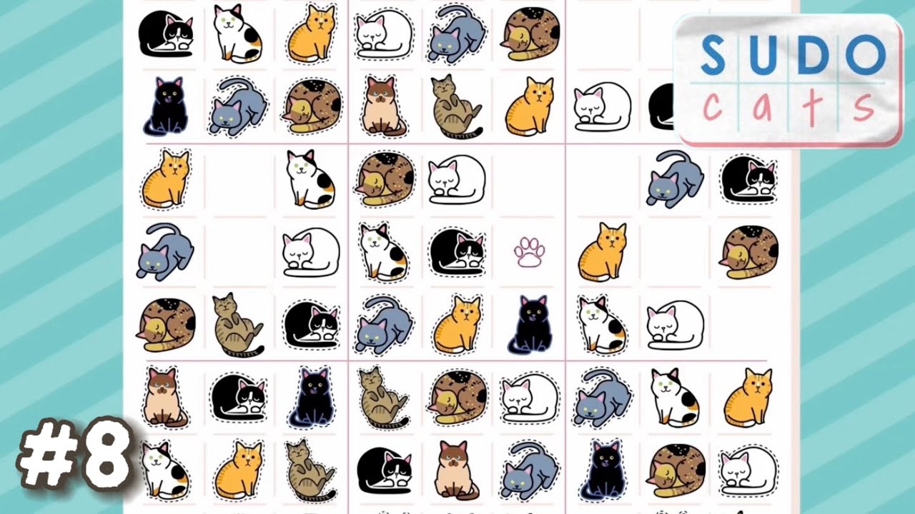 【SUDO CATS/スドキャッツ】 EXTRA Puzzles 5~7 #8 - YouTube