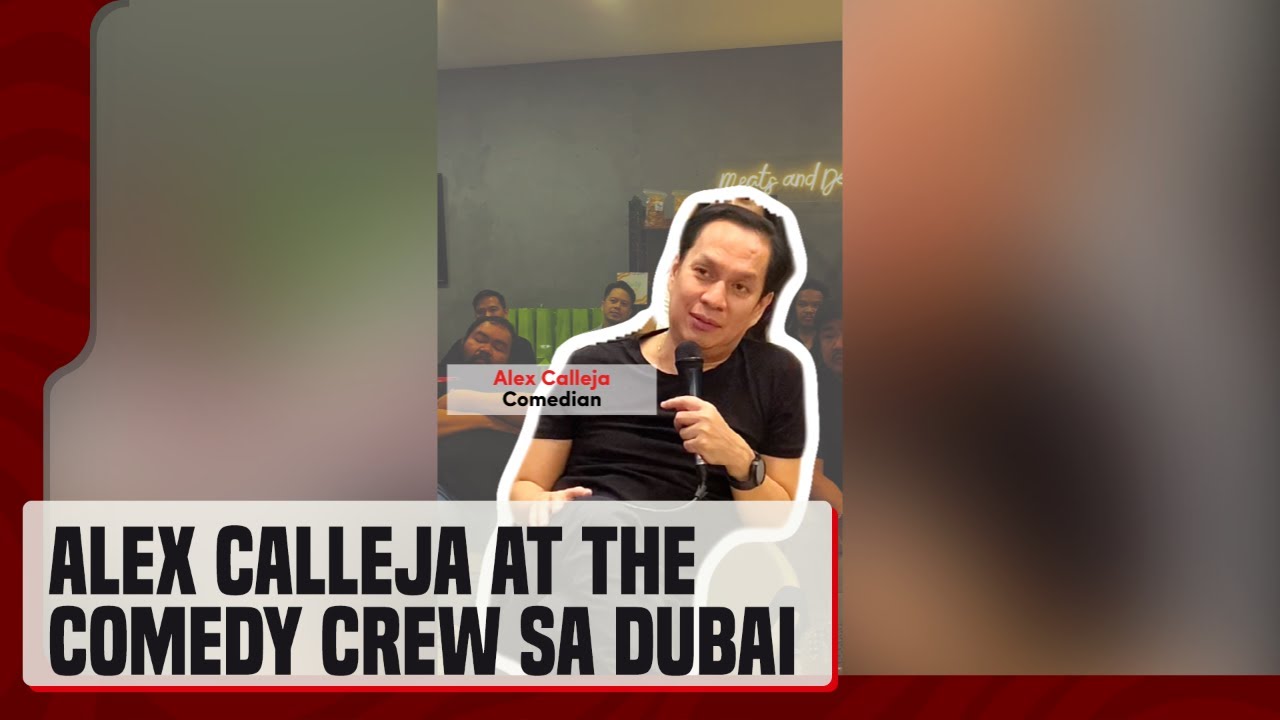 First-ever Filipino-only stand-up comedy ni Alex Calleja at The Comedy ...