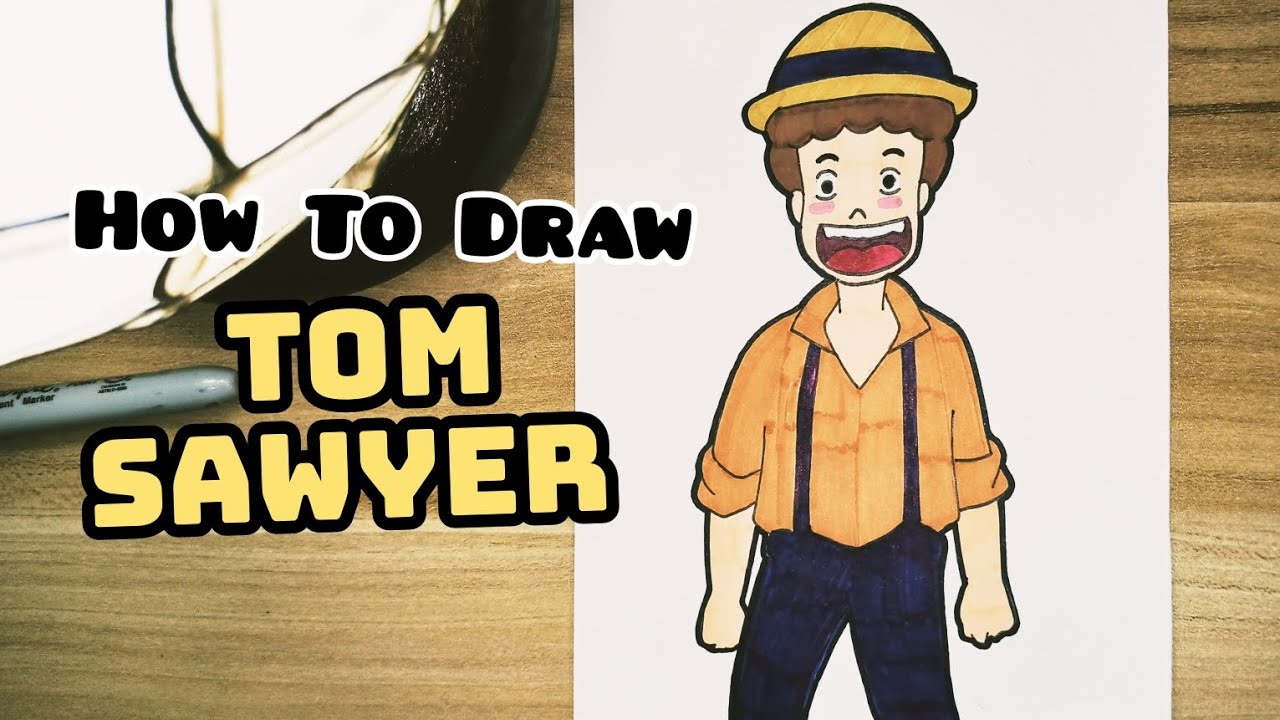 REAL-TIME | How To Draw Tom Sawyer | Easy Drawing | #animedrawholic ...