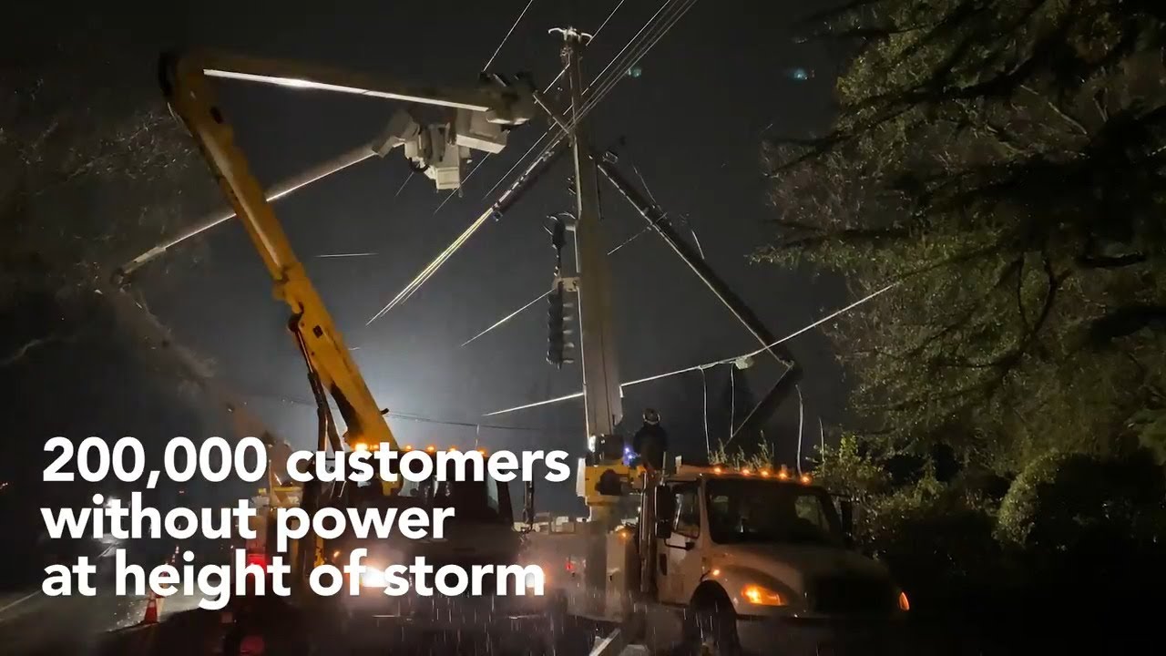 SMUD’s storm response to severe windstorm - Feb. 2024 - YouTube