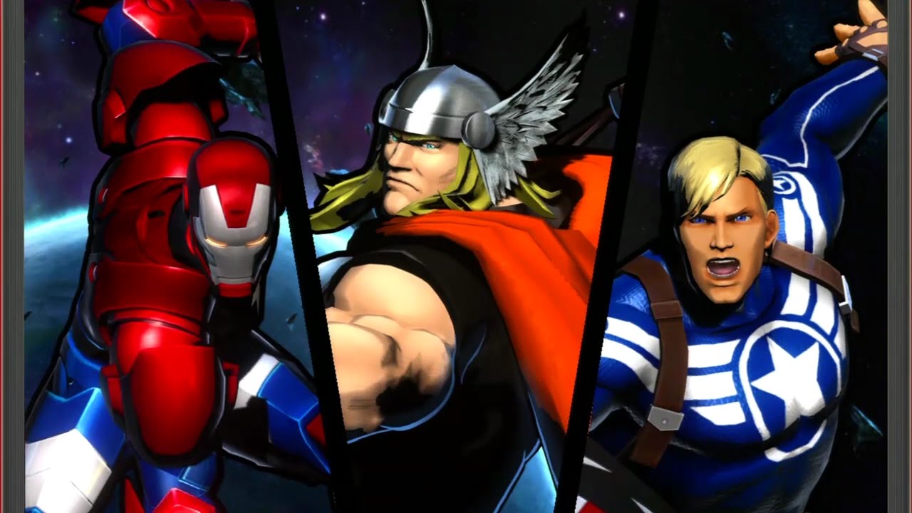 Ultimate Marvel VS Capcom 3 - Thor/Iron Man/Captain America - Very Hard ...