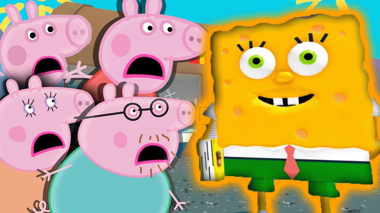 Peppa Pig ESCAPE Spongebob and Krusty Krab in Roblox! - YouTube