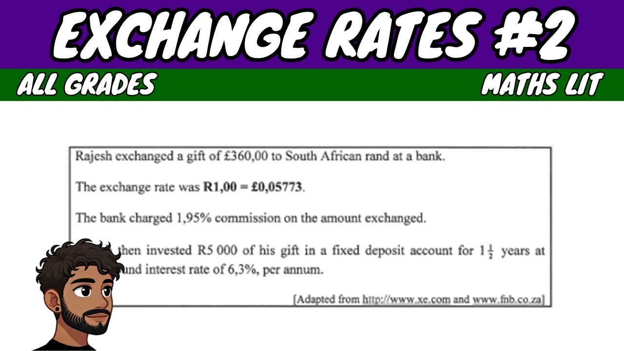 Exchange Rates #2 | Maths Literacy - YouTube