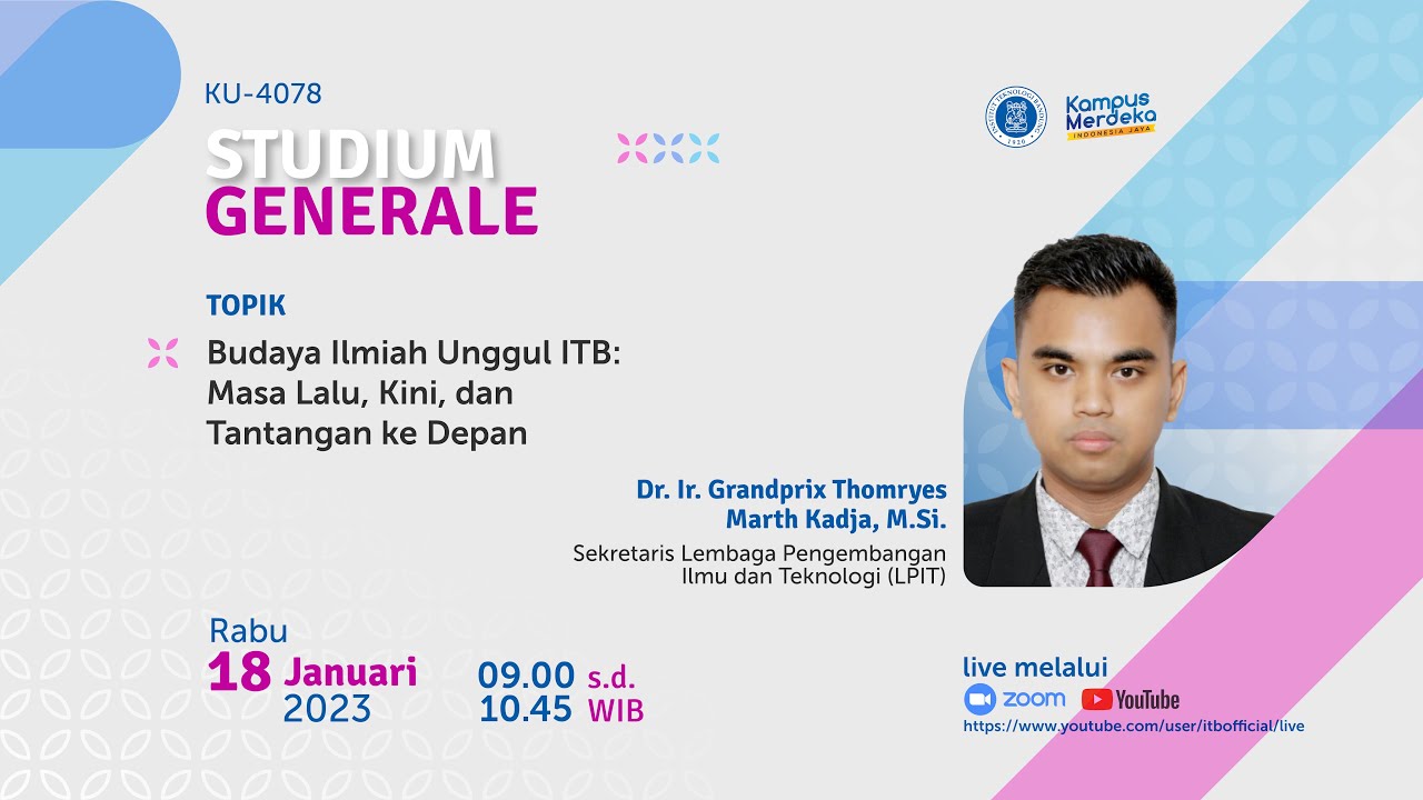 SG KU-4078 : Dr. Ir. Grandprix Thomryes Marth Kadja, M.Si. - Sekretaris ...