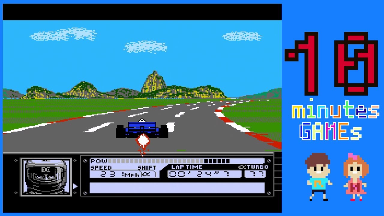 （NES）TURBO RACING -10 minutes GAMEs- - YouTube
