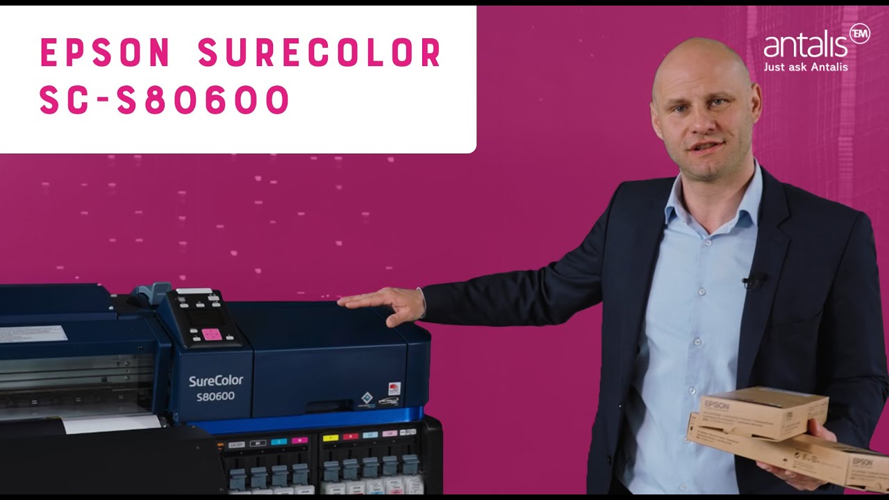 Epson SureColor SC S80600 - YouTube