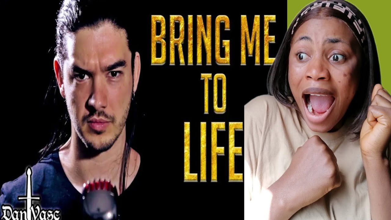 🇧🇷 Metal Singer Dan Vasc Perform" BRING ME BACK TO LIFE" Reaction - YouTube