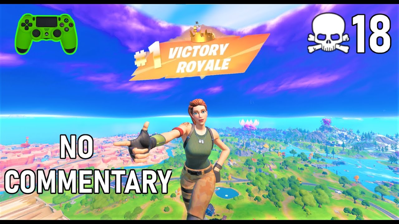 18 Elimination Solo Win Gameplay in Fortnite! *OG Default Skin* - YouTube