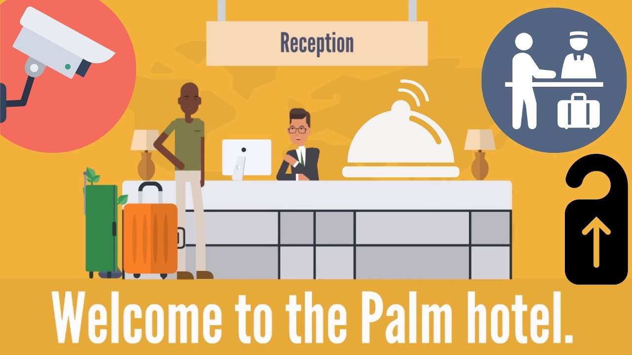 LEARN ENGLISH WITH CONVERSATION - HOTEL CHECK-IN - YouTube