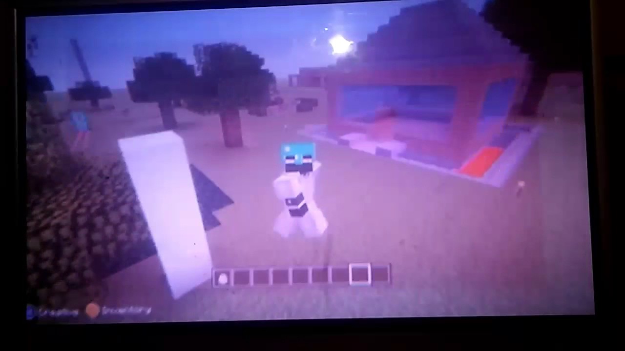 how to zoom in your face in minecraft xbox360 - YouTube