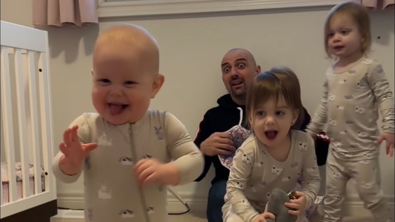 Baby’s WALKING?! 🥹 - YouTube