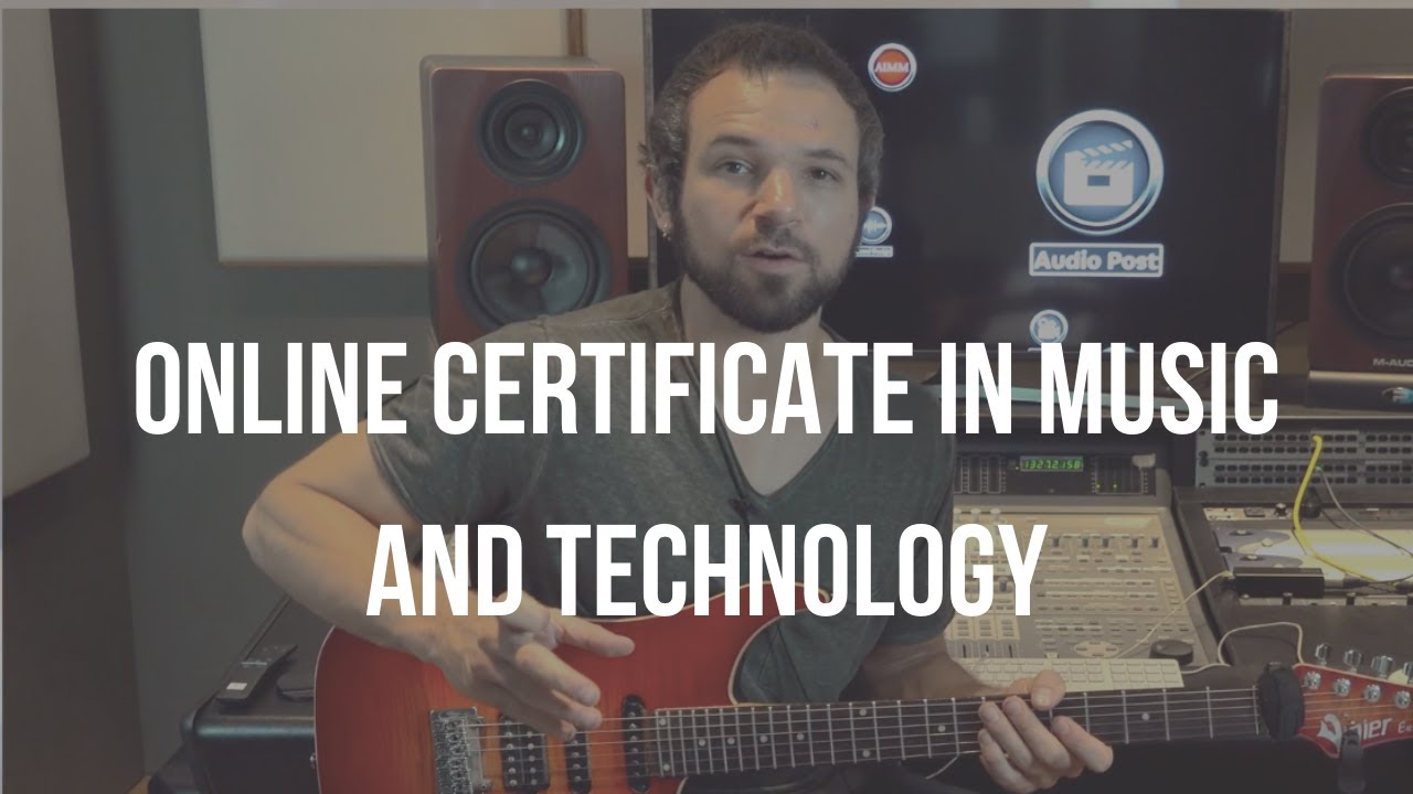Online Music Certificate | Music and Technology Online Certificate ...