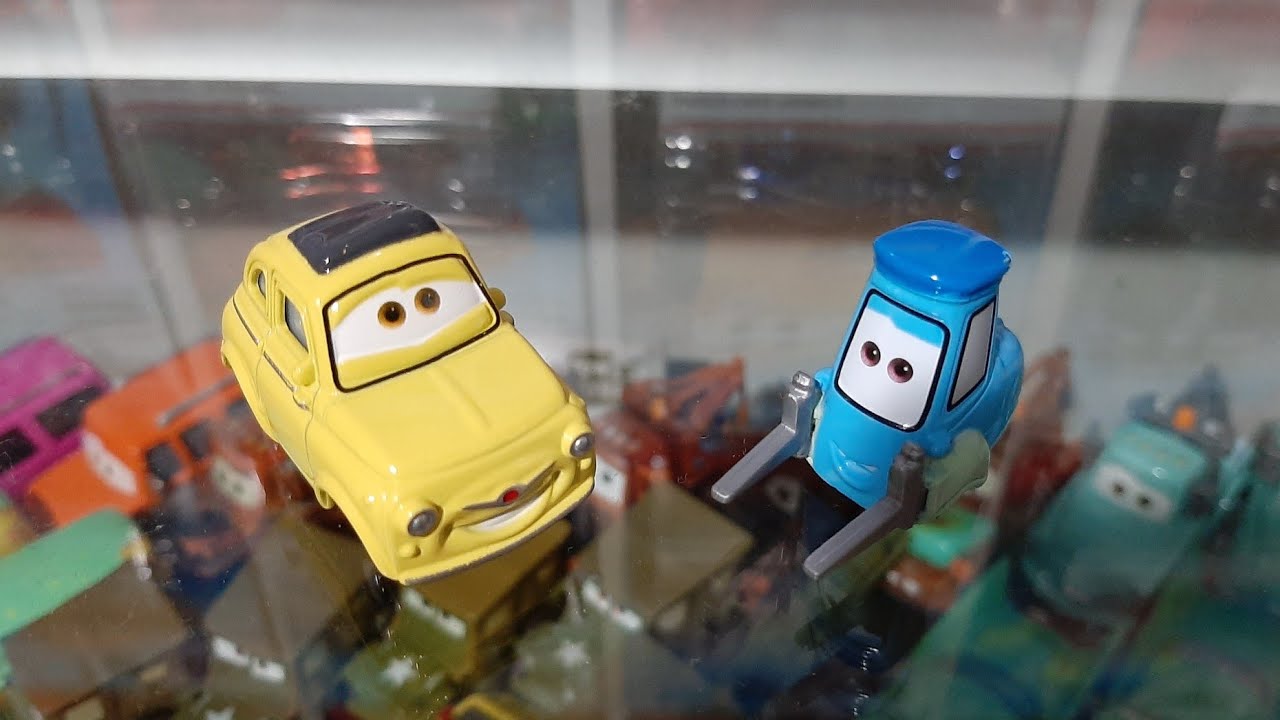Mattel Disney/Pixar Cars Luigi & Guido (Radiator Springs Townies) Casa ...