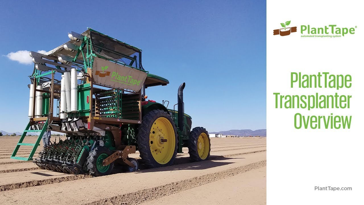 PlantTape Automated Transplanter Overview - (English) - YouTube