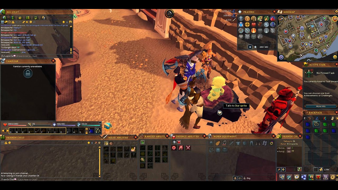 Runescape 3- Fallen Star Alien - YouTube