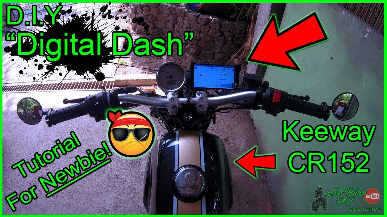 Keeway Cafe Racer 152 Digital Dash | D.I.Y. | Video Tutorial For Newbie ...
