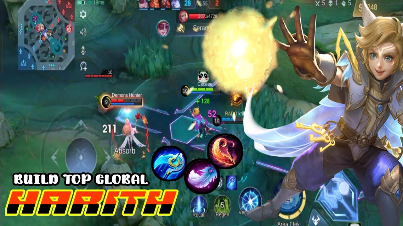 HARITH BEST BUILD 2024 | BUILD TOP GLOBAL HARITH | MOBILE LEGENDS - YouTube
