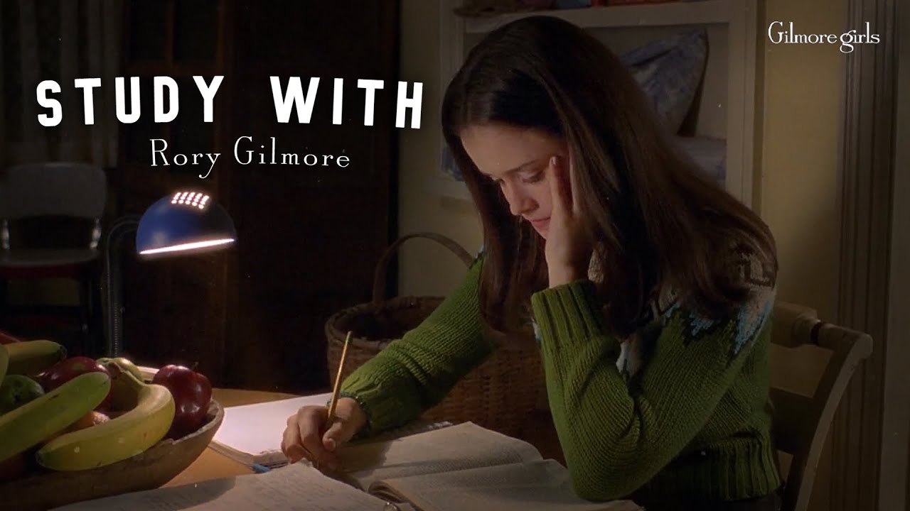 Study with Rory Gilmore📙Gilmore Girls 🏡 | Rain, TV - YouTube